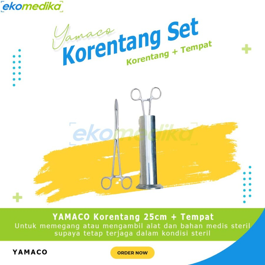 Jual Korentang Set MARWA Korentang 25cm + Tempat Korentang / Set ...
