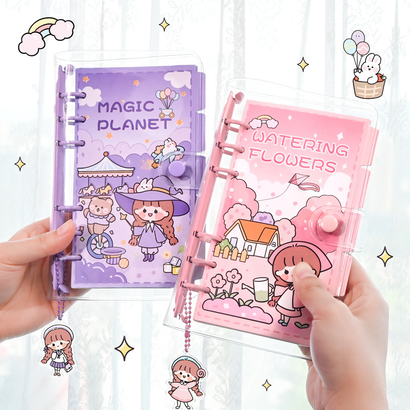Jual BUKU DIARY BINDER JOURNAL PLANNER ANAK TRANSPARAN BUKU CATATAN ...