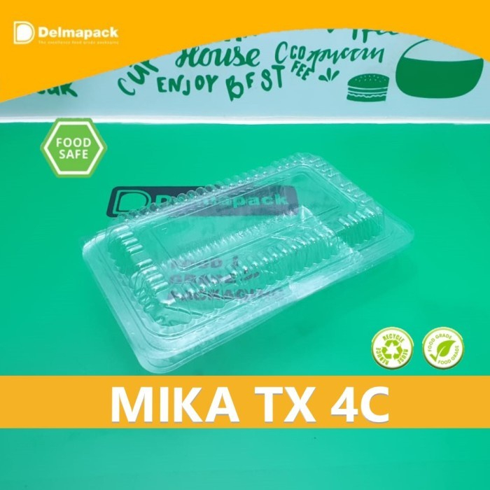 Jual Mika Plastik 4C - Mika Kue Makanan Jajanan Tx 4C - Mika Plastik ...