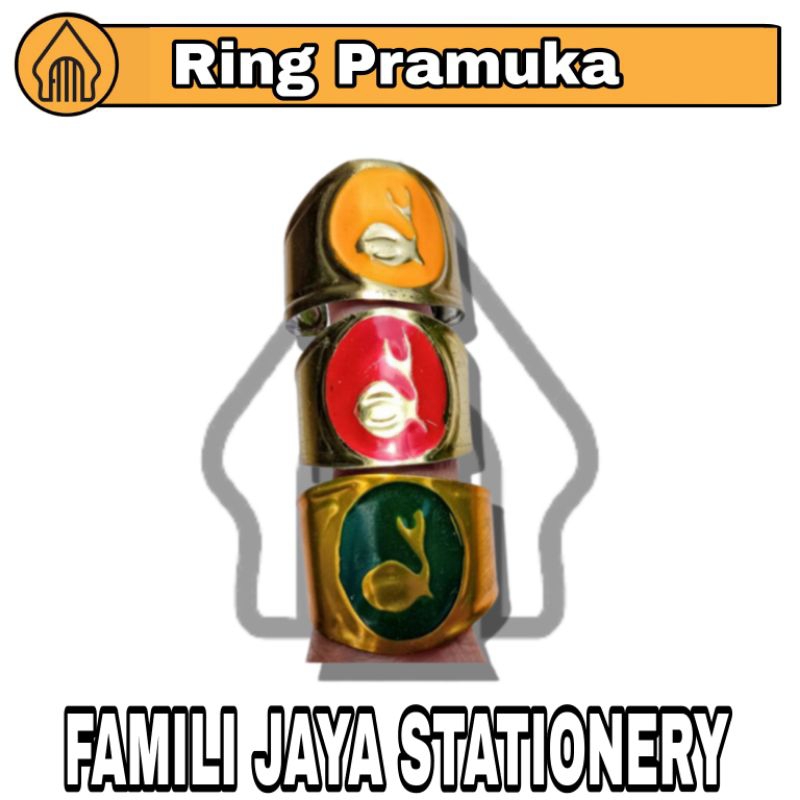 Jual PRAMUKA Ring Kolong Hasduk / Kacu Pramuka Siaga, Penggalang ...