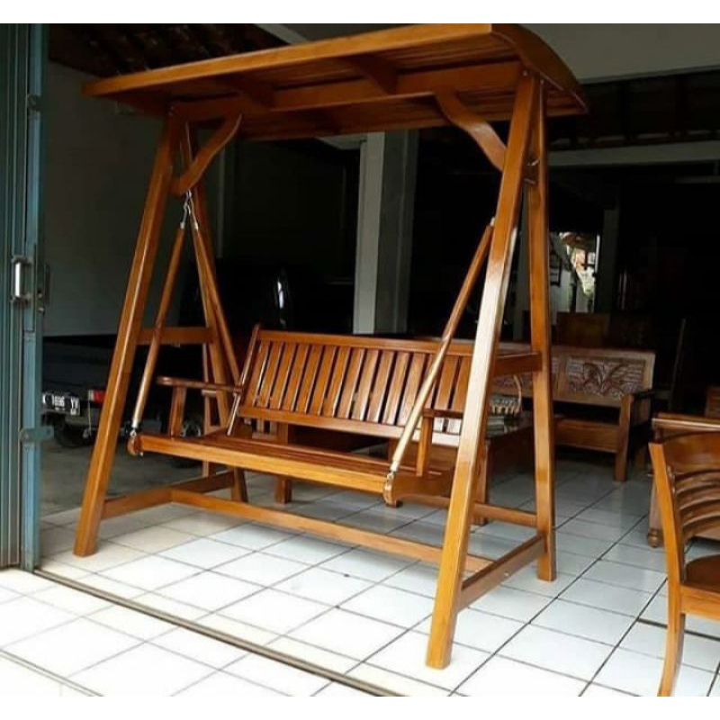 Jual ayunan kayu jati/kursi ayunan kayu jati/kursi taman ayunan jati ... Jual ayunan kayu jati/kursi ayunan kayu jati/kursi taman ayunan jati ...
