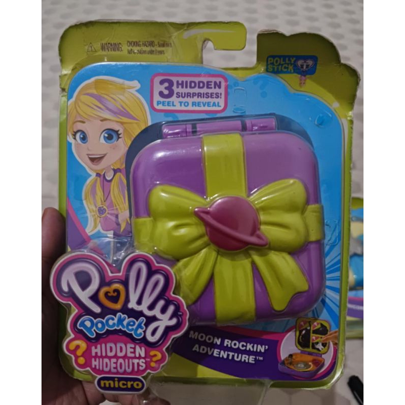 Jual figure polly pocket compact hidden hideouts micro moon rockin ...
