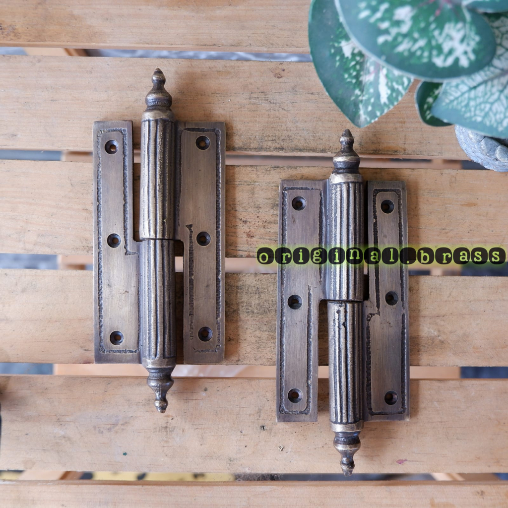 Jual Engsel Kuningan 4,5inch Engsel Pintu Rumah Engsel Pintu Kayu ...