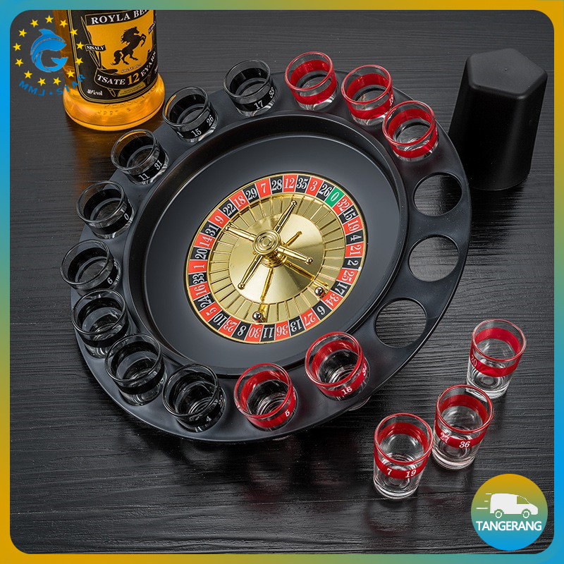 Jual 【16 Shot】Roulette Wheel For Adult Drinking Games/Roulette Wheel ...