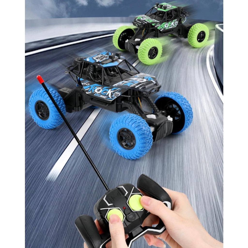 Jual [MS]Mainan Remote Mobil Balap Tinggi / Big Size Wheel Drive Car ...