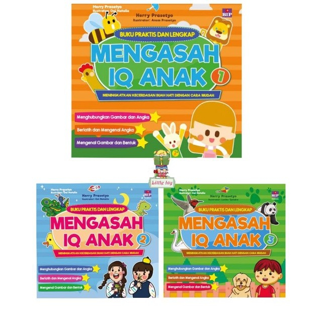 Jual buku praktis dan lengkap mengasah IQ anak | Shopee Indonesia