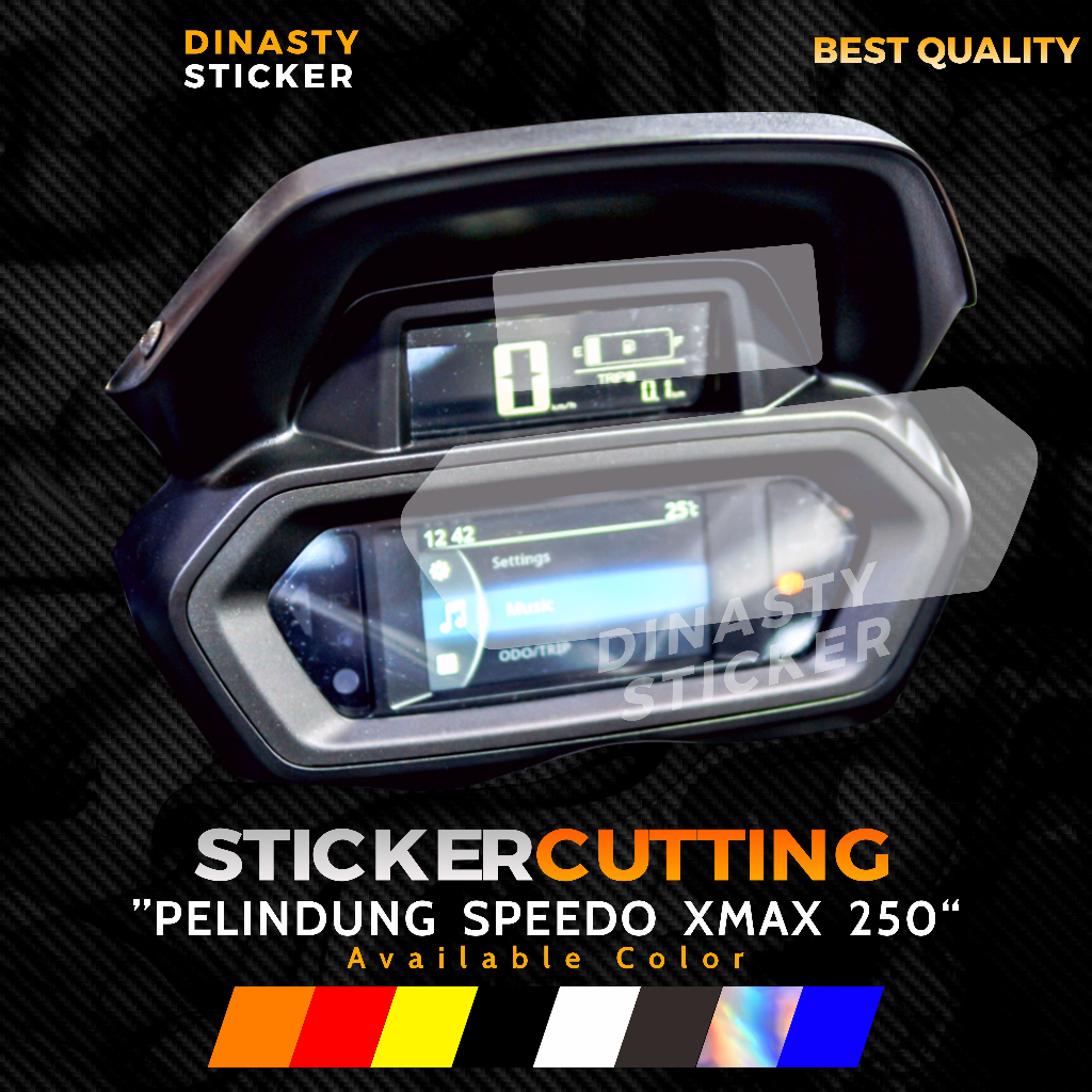 Jual STICKER STIKER CUTTING PELINDUNG SPEEDOMETER XMAX 250 2023 ...