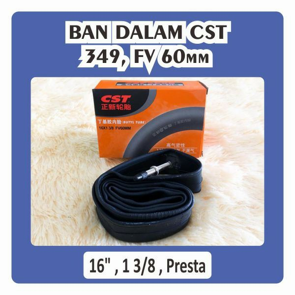 Jual Ban dalam CST Pentil Kecil Presta 349 16 inch valve panjang 6 cm 60 mm | Shopee Indonesia
