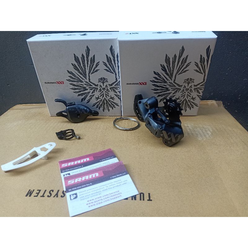 Jual Sepaket RD Dan Shifter Sram XX1 Carbon 12 Speed | Shopee Indonesia