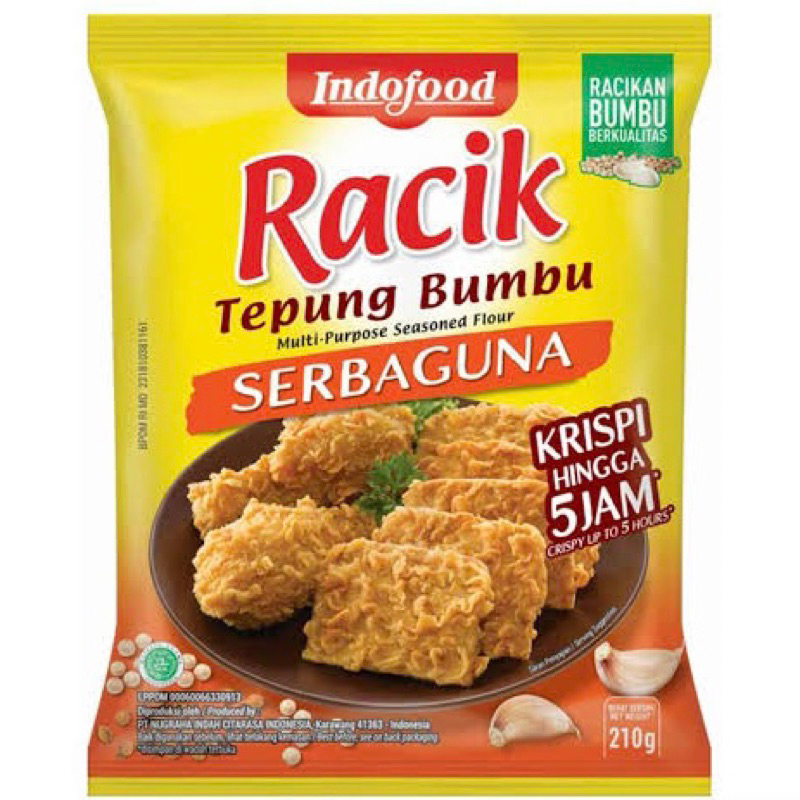 Jual Indofood Racik Tepung Bumbu (210g) (2 Varian) | Shopee Indonesia