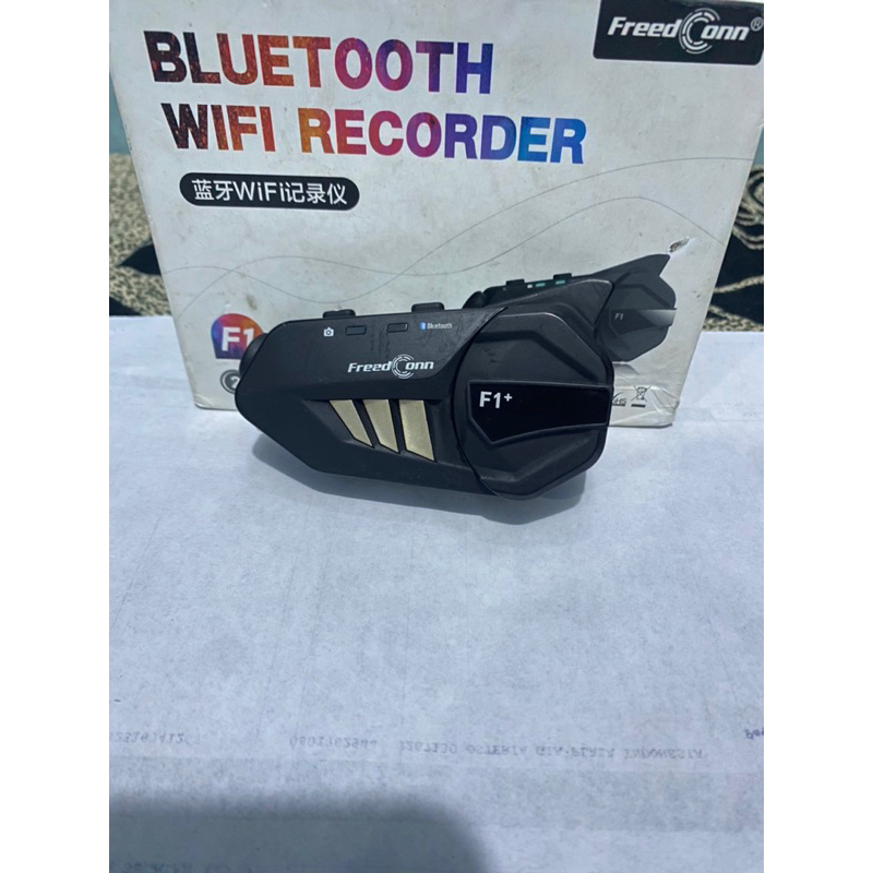 Jual Intercom Freedconn F1 Plus + Bluetooth Helm Hd Camera | Shopee ...