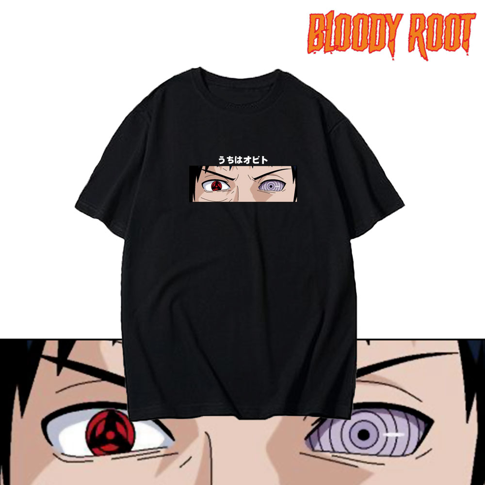 Jual Kaos Uchiha Obito / T-shirt Obito Tobi Anime Naruto Shippuden ...