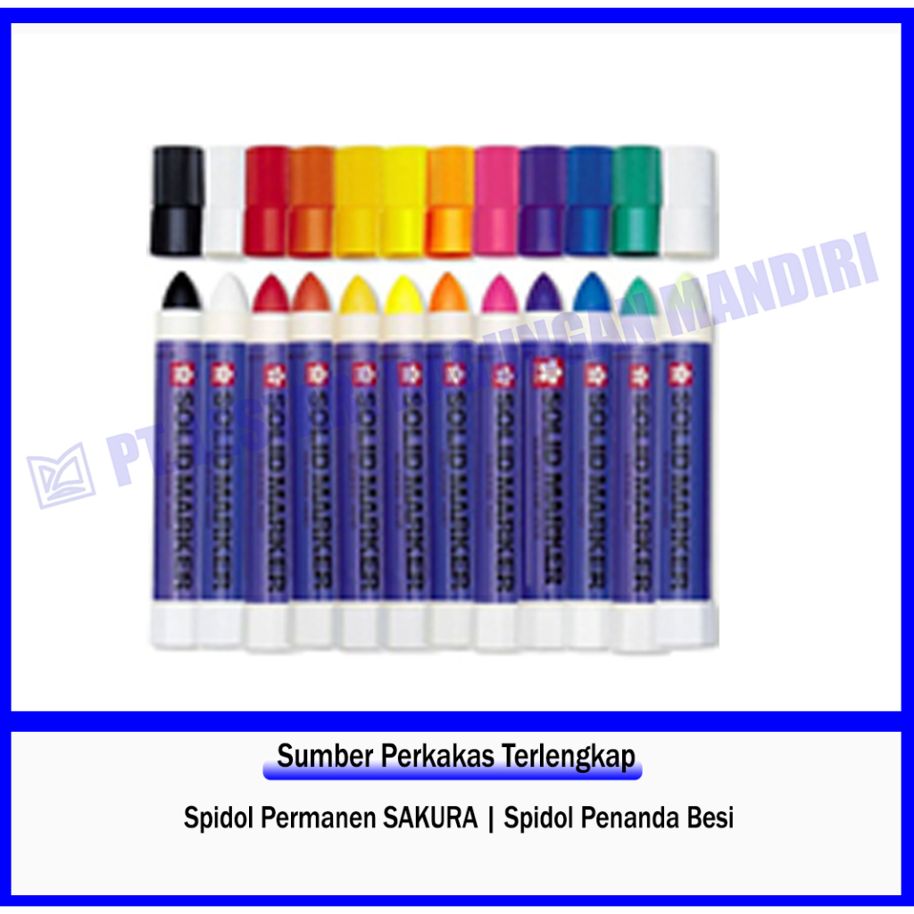 Jual Steel Marker / Spidol untuk Baja Besi / SAKURA | Shopee Indonesia