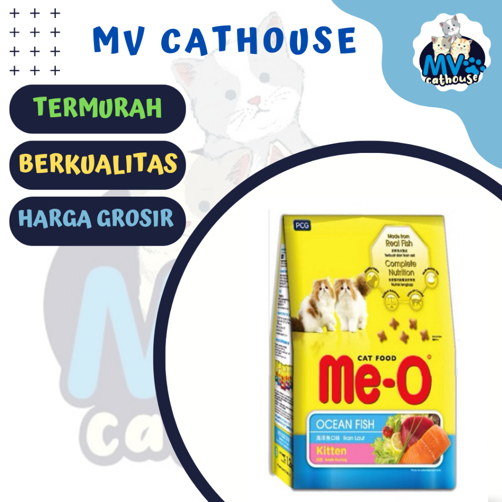 Jual MEO KITTEN OCEAN FISH 1.2KG | Shopee Indonesia