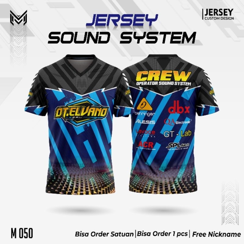 Jual Jersey Sound System Full Printing Free Nama Sound & Sponsor ...