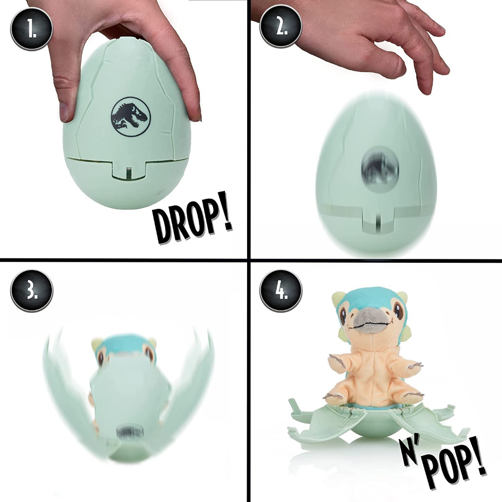 Jual PODS Stuff Jurassic World Drop 'n Pop Dino - Bumpy | Dinosaur Egg ...