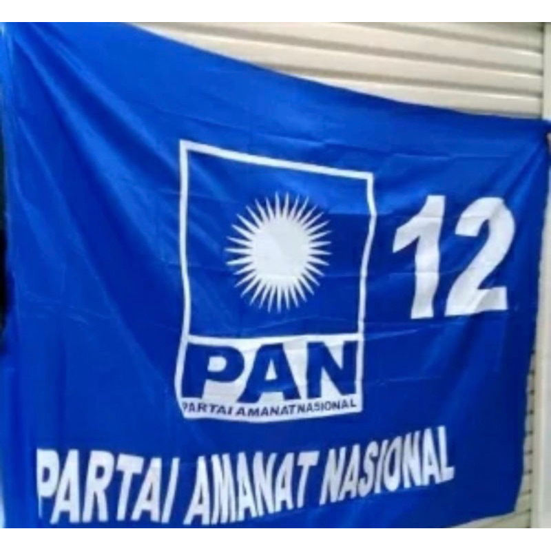 Jual bendera partai pan 2X3 | Shopee Indonesia