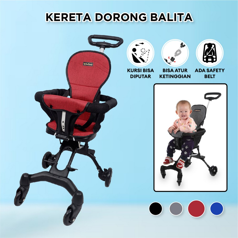 Jual Stroller Baby Lipat Magic Stroller Kereta Dorong Balita Two Way ...