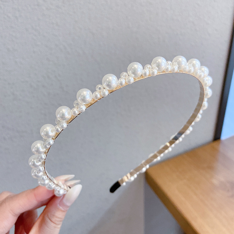 Jual BANDO MUTIARA KOREA / BANDO PEARL PERMATA KOREA / HEADBAND MUTIARA ...