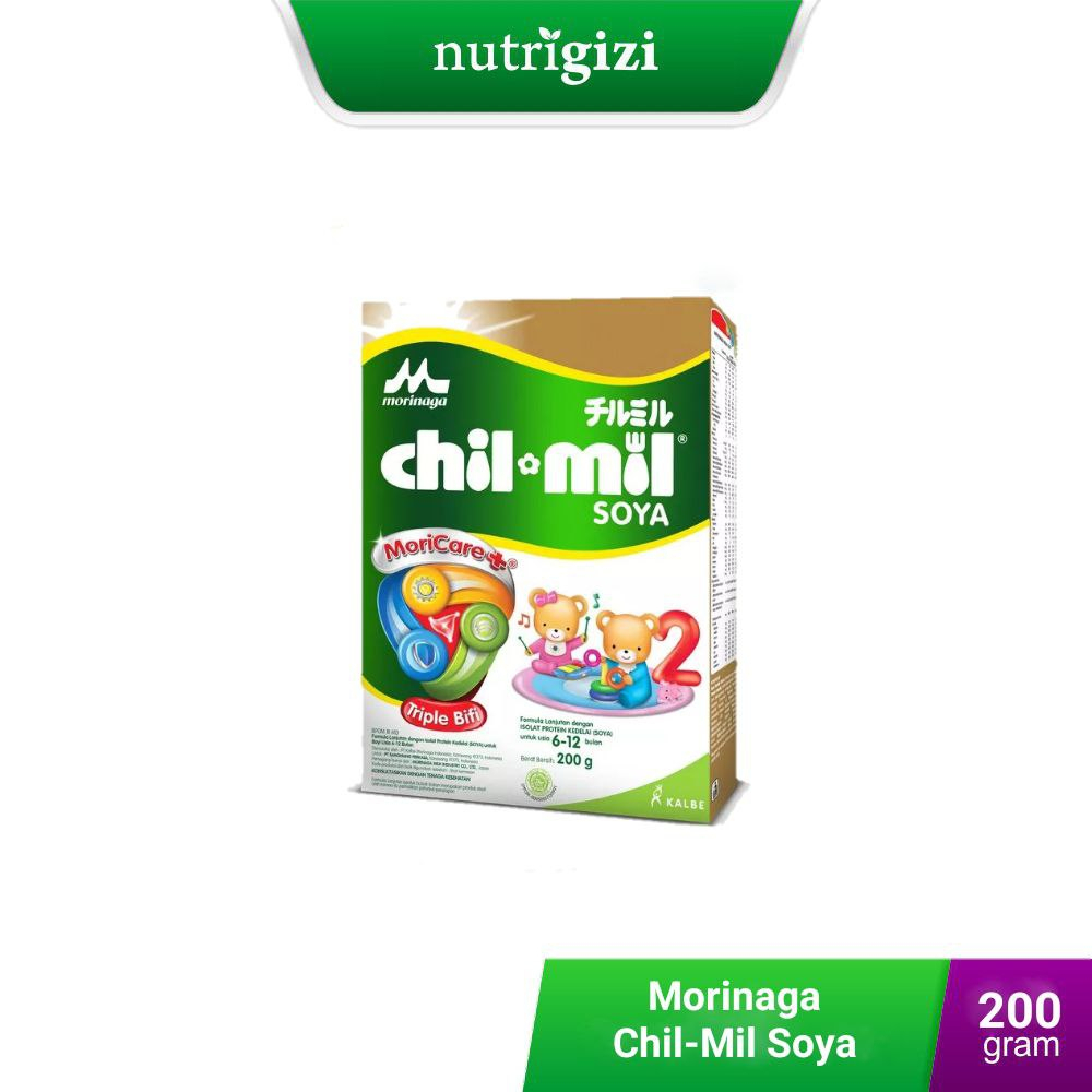 Jual Nutrigizi | Morinaga Chil Mil Chilmil Soya 200 & 600 gram Susu ...