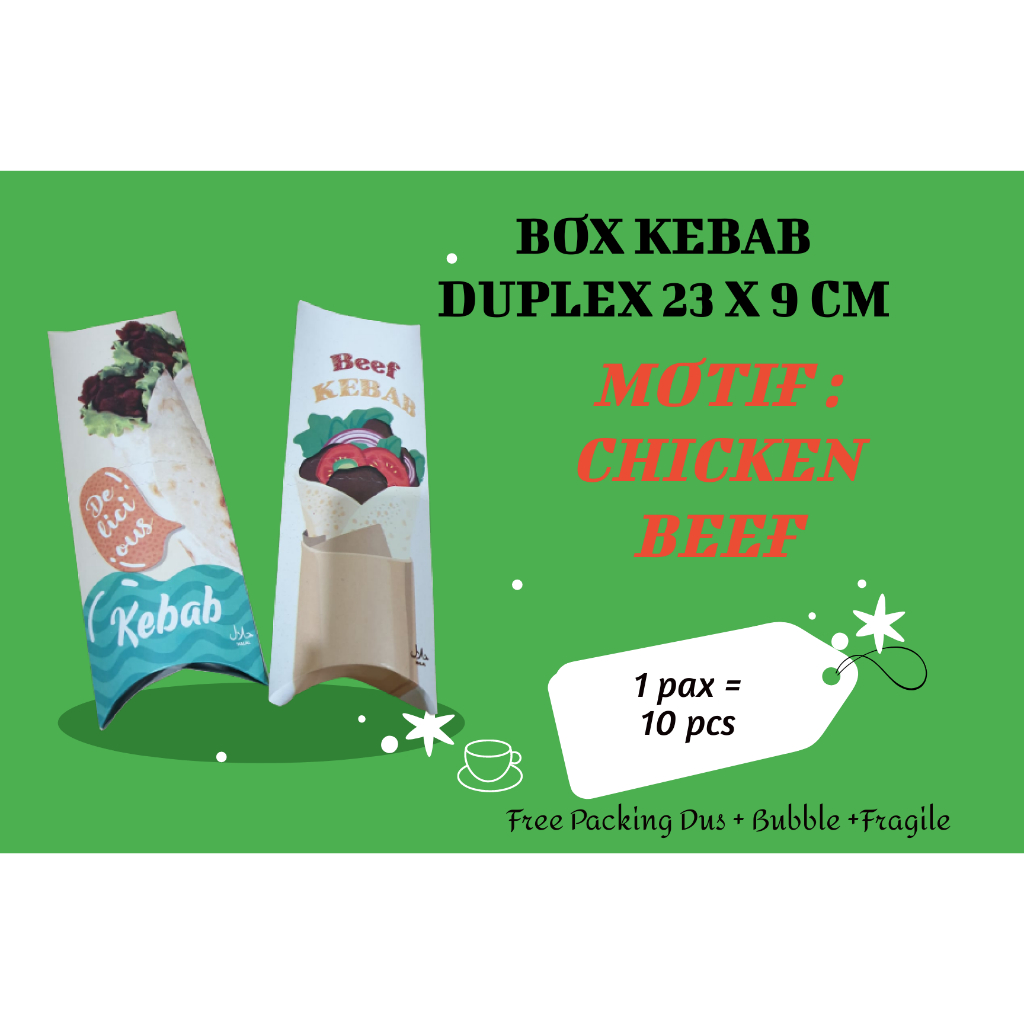 Jual Bungkus Kebab, Kemasan Kebab ,Box Kebab, Dus Kebab, Dus Kemasan ...