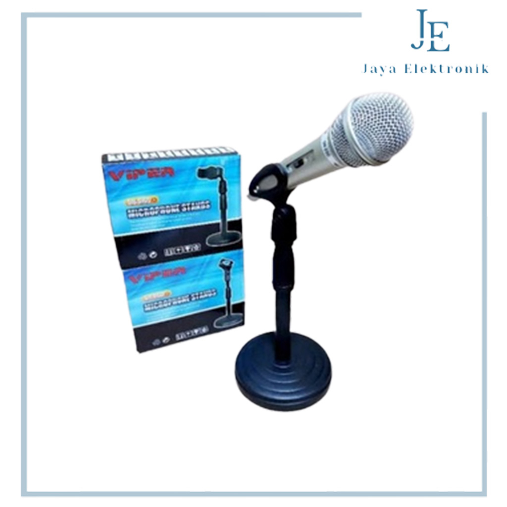 Jual Stand microphone Holder Mic Meja VIPER / Stand mic meja/ Stand mic ...
