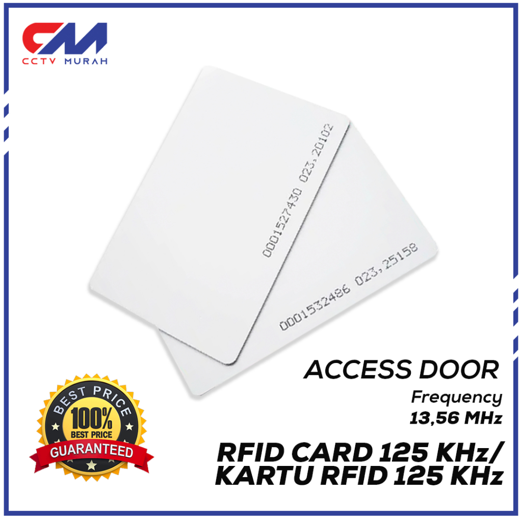 Jual Kartu RFID 125 Khz Tipis/ RFID CARD 125Khz Proximity | Shopee Indonesia