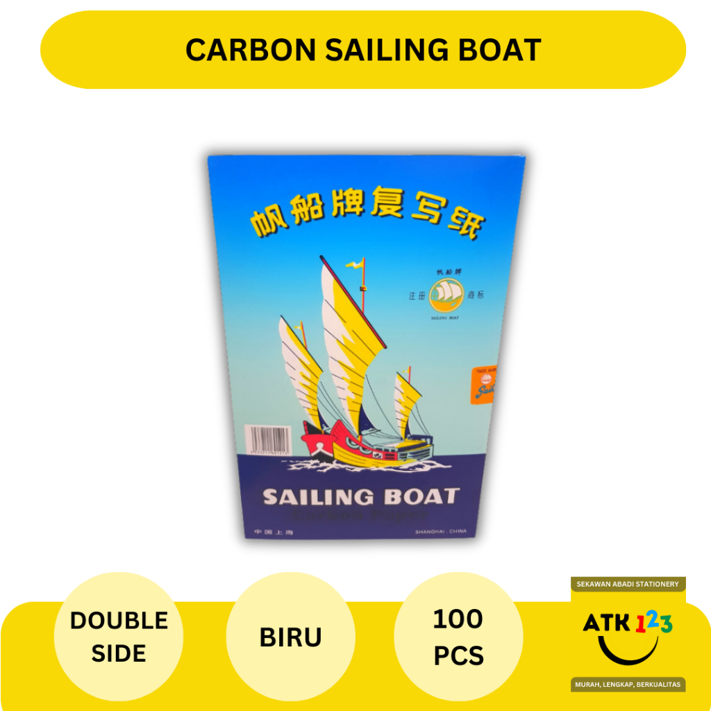 Jual SAILING BOAT Carbon Paper / Kertas Karbon Folio Double Side ...