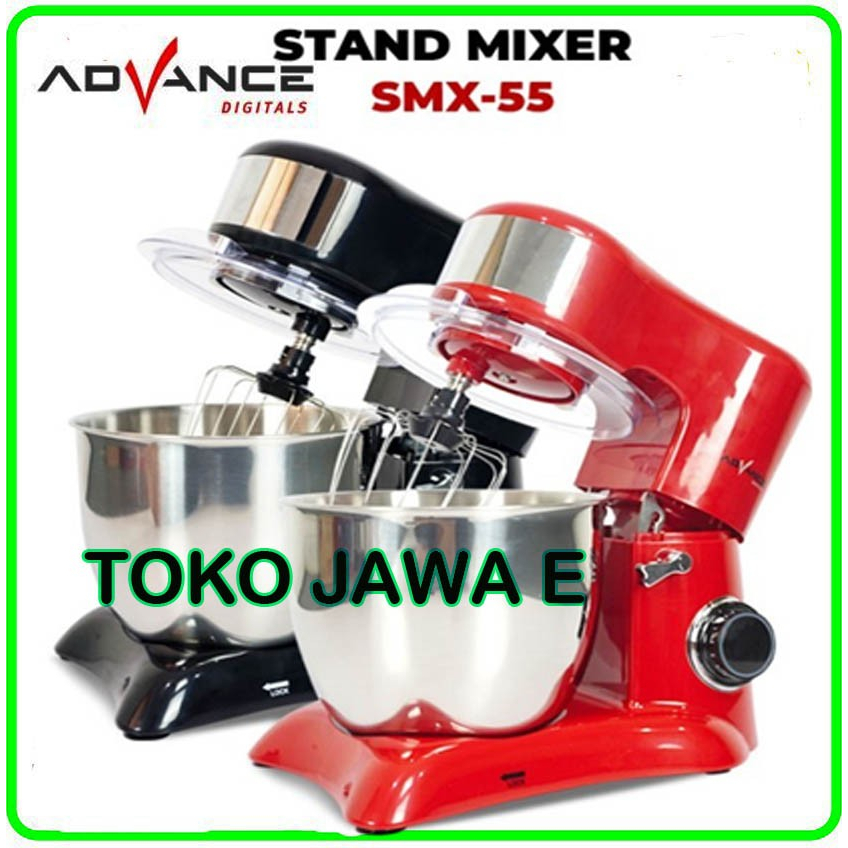 Jual STAND MIXER ADVANCE SMX-55 Mixer Mangkuk Stainless Steel ...