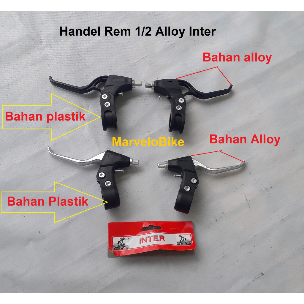 Jual Brake Lever Handel Rem Sepeda MTB Seli Fixie 1/2 Alloy Inter ...