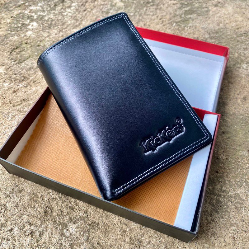 Jual DOMPET KULIT SAPI MERK KICKERS 3/4 ORIGINAL KULIT SAPI ASLI ...
