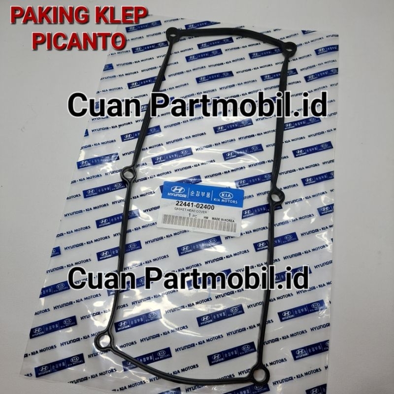 Jual PACKING KLEP KARET TUTUP KLEP KIA PICANTO ATOZ VISTO | Shopee ...