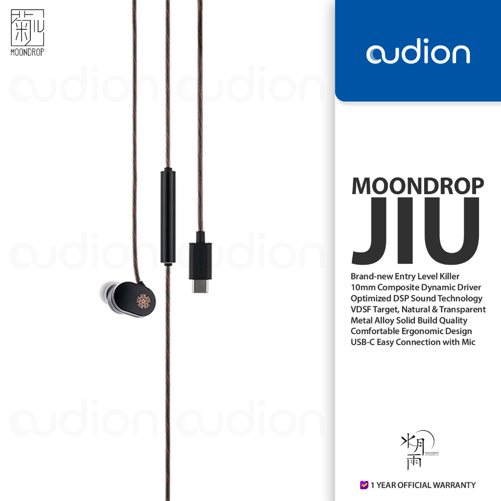 Jual Moondrop Jiu New Entry Level Killer Chu Dsp Usb C In Ear Iem With