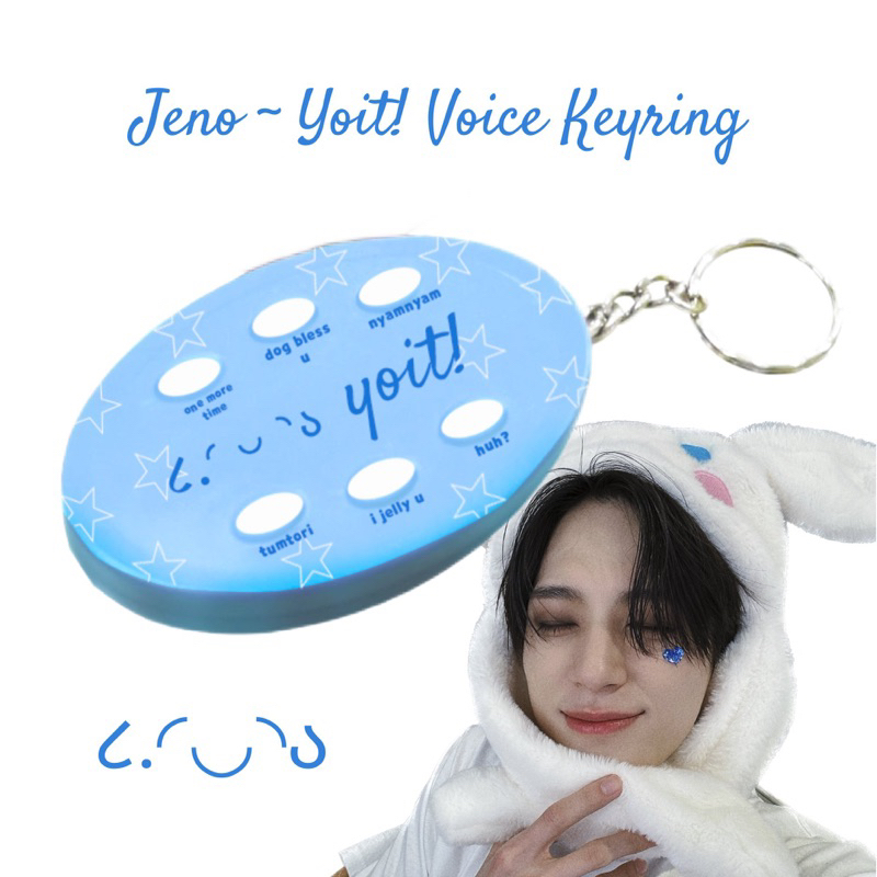 Jual baca deskripsi ! JENO YOIT VOICE KEYRING NCT DREAM | Shopee Indonesia