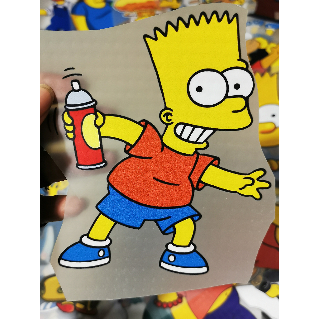 Jual SABLON DTF SETRIKA SIMPSONS UNTUK KAOS TOTEBAG TOPI SERIAL ...