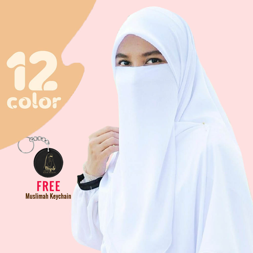 Jual Cadar Tali Warna Putih Bersih 2 Layer Tanpa Jahitan Bawah Mata 12 Warna Pilihan | Shopee ...