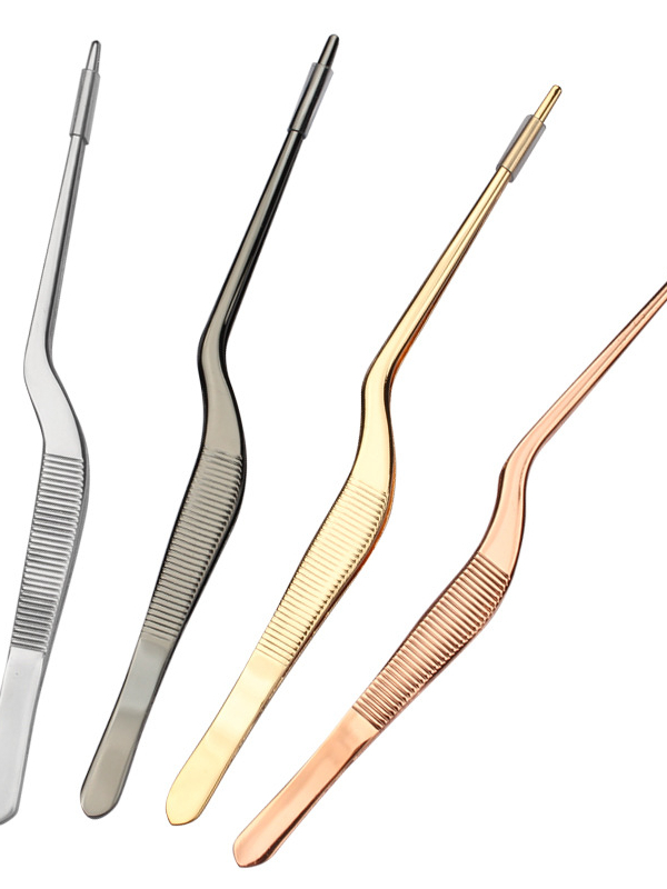 Jual Food Tweezer Pinset Makanan Kitchen Tool Pinset Garnish Food Tong ...