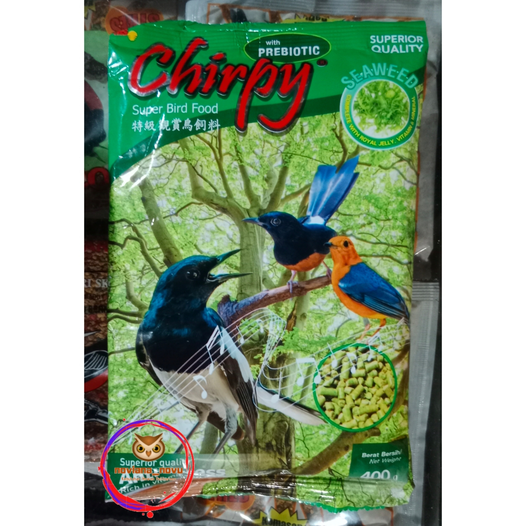 Jual CHIRPY RUMPUT LAUT SEAWEED SUPER BIRD FOOD PAKAN BURUNG KICAU ...