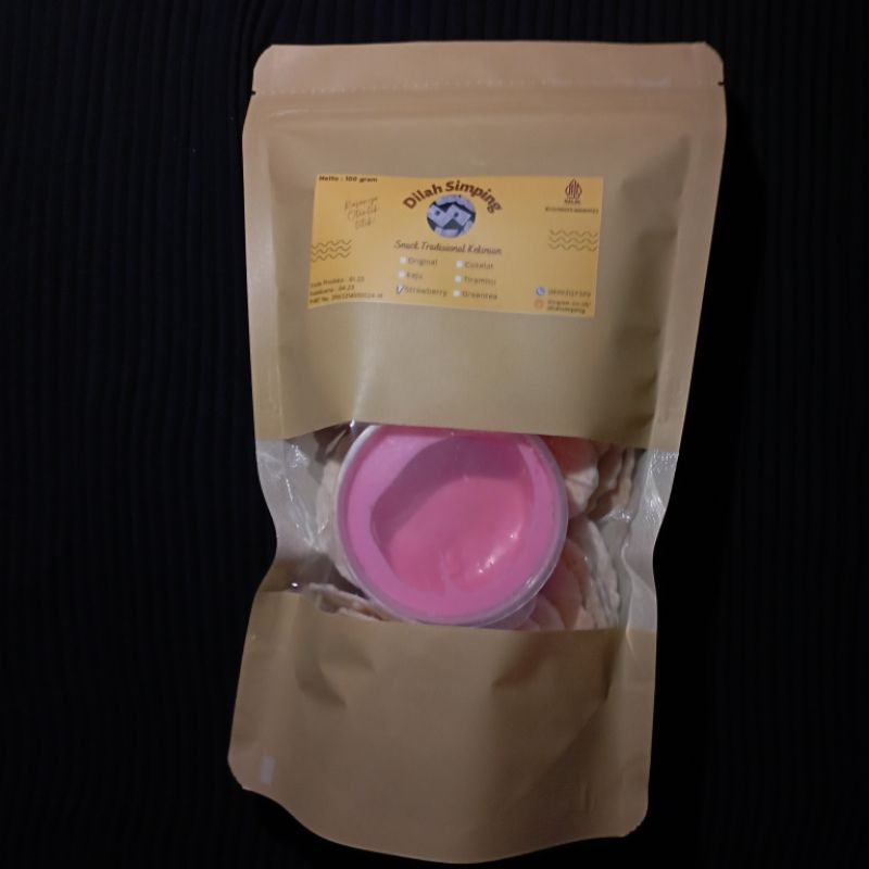 Jual Simping Rasa Strawberry Asli Khas Purwakarta | Simping Cocol ...