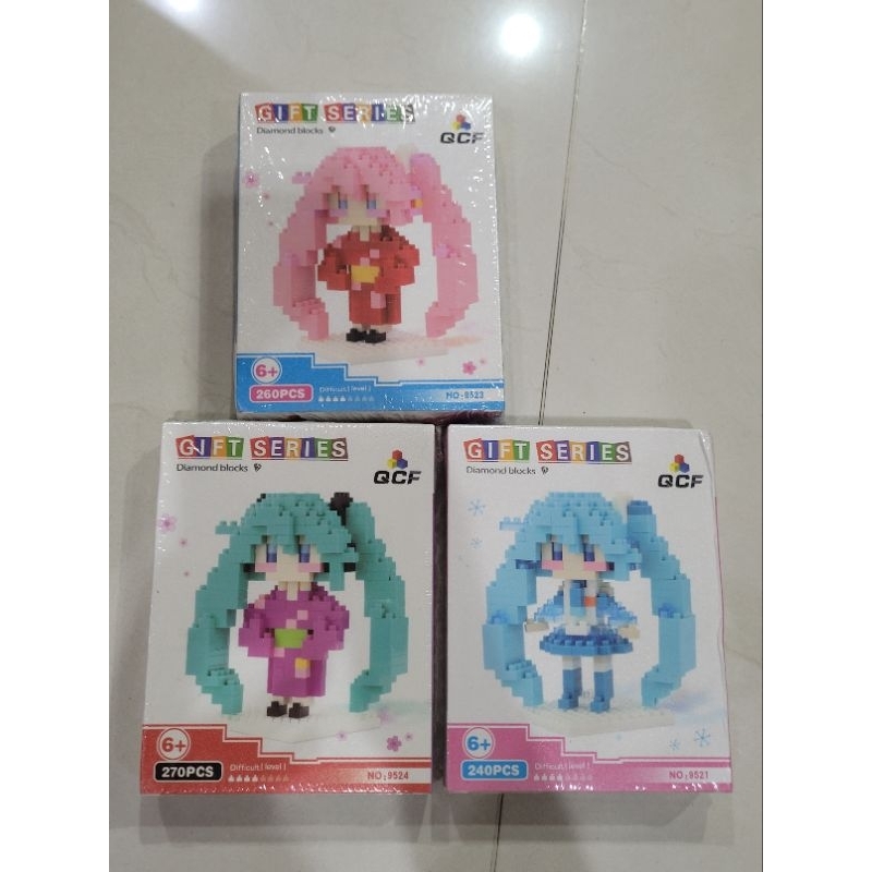 Jual HATSUNE MIKU diamond blocks (lego blocks) | Shopee Indonesia
