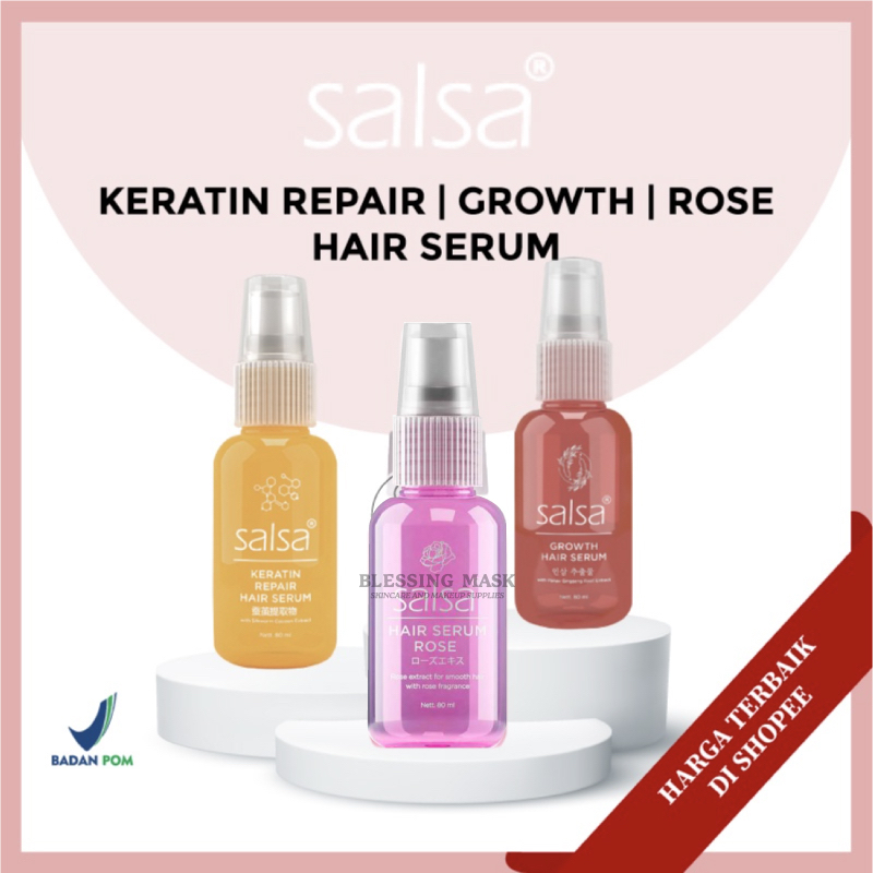 Jual SALSA Hair Serum Perfume Spray Pertama di Indonesia Dengan Rose ...