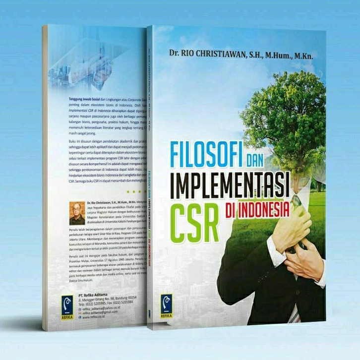 Jual BUKU FILOSOFI DAN IMPLEMENTASI CSR DI INDONESIA RIO CHRISRIAWAN ...