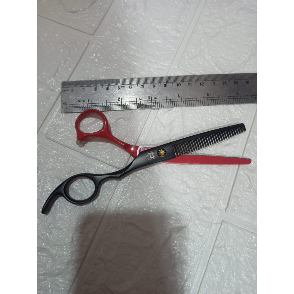 Jual Gunting Potong Cacah (penipis) Pro Feel IMPORT | Shopee Indonesia