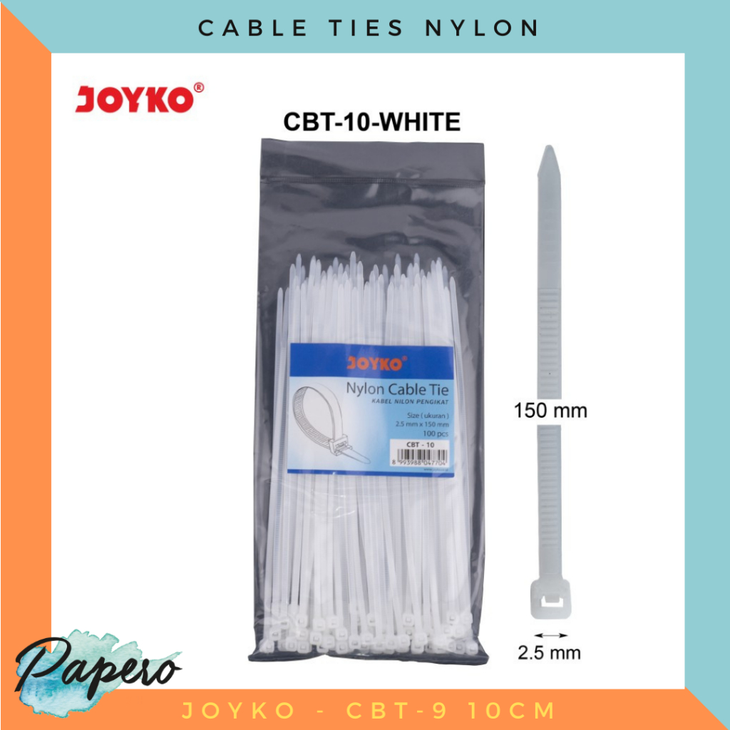 Jual Cable Ties Nylon / Kabel Tis Pengikat Nilon / Joyko | Shopee Indonesia