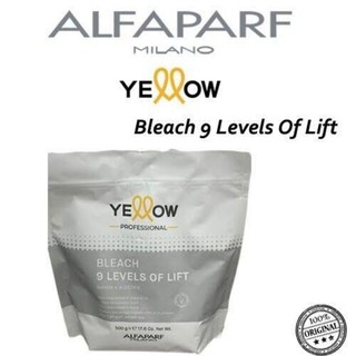 Jual Bleaching Powder Alfaparf Yellow Made in Italy 🇮🇹 9 Levels 50gr ...