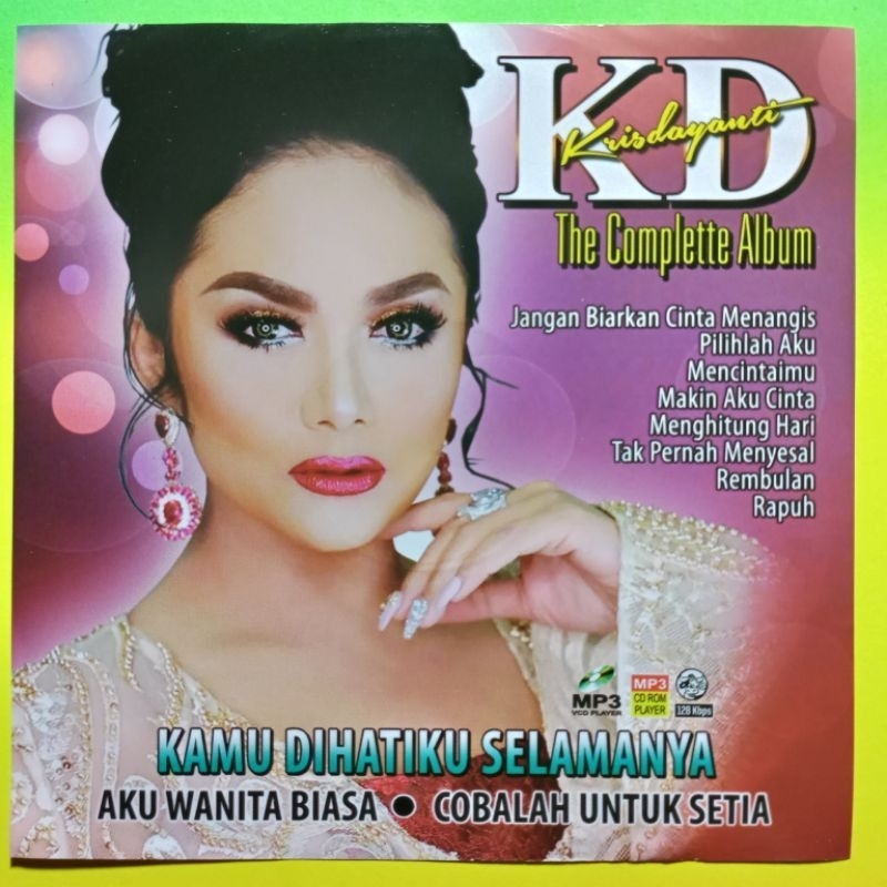 Jual KASET CD MP3 LAGU KRISDAYANTI DUET ANANG DAN LAGU RUTH SAHAYANA ...