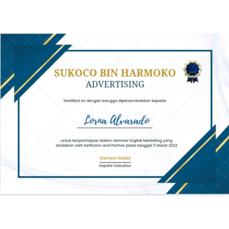 Jual CETAK PIAGAM COSTUM | Shopee Indonesia