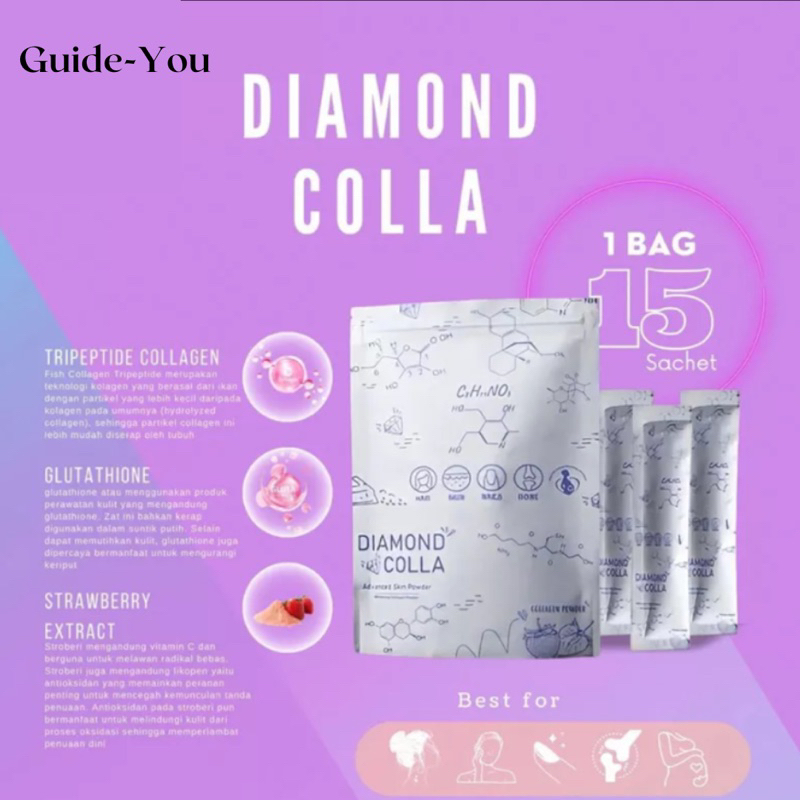 Jual [RAMADHAN CLEARANCE SALE] Diamond Colla / Collagen Sor / Collagen Drink | Shopee Indonesia