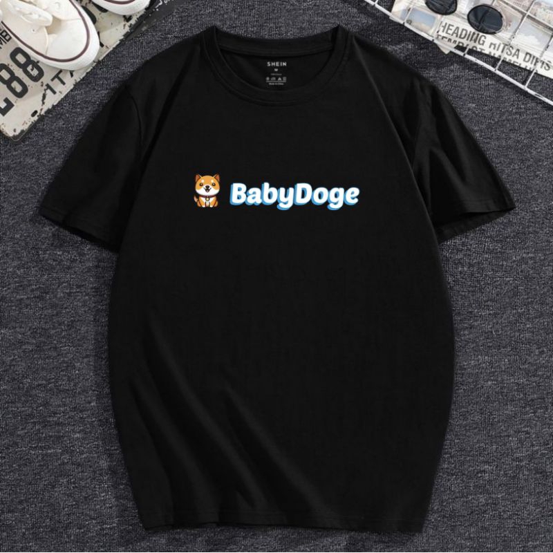 Jual KAOS KRIPTO / BABY DOGE COIN / MEME KOIN / LENGAN PENDEK DEWASA / UNISEX PRIA DAN WANITA ...