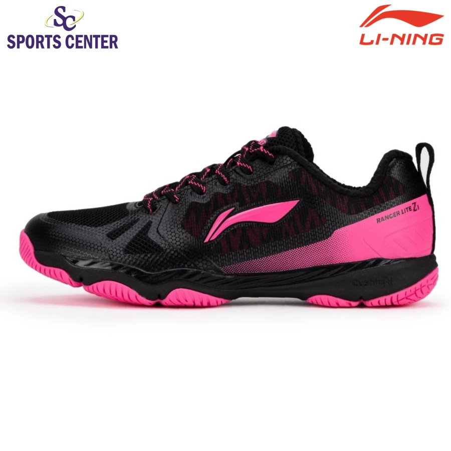 Jual New Sepatu Badminton Lining Ranger Lite Z1 Black / Fuschia ...